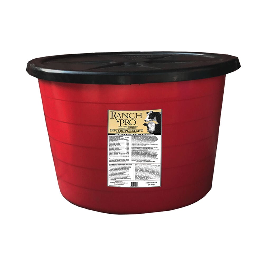24% Supplement Tub, 200 lbs | Atwoods