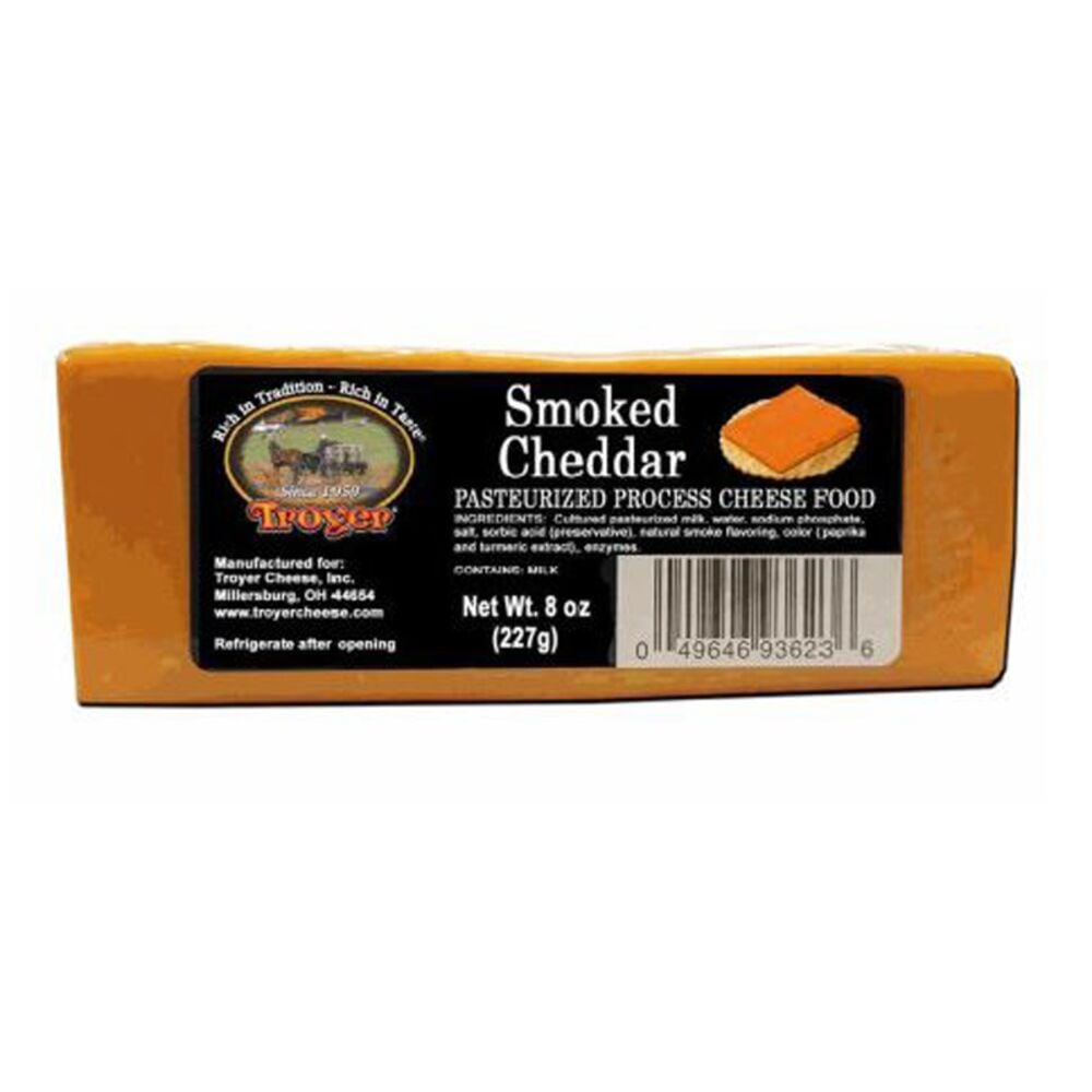 Smoked Cheddar Cheese, 8 oz | Atwoods