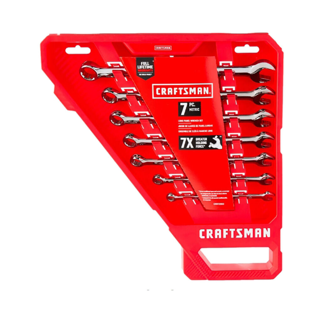12 Point SAE Long Panel Combination Wrench Set 7 pc. | Atwoods