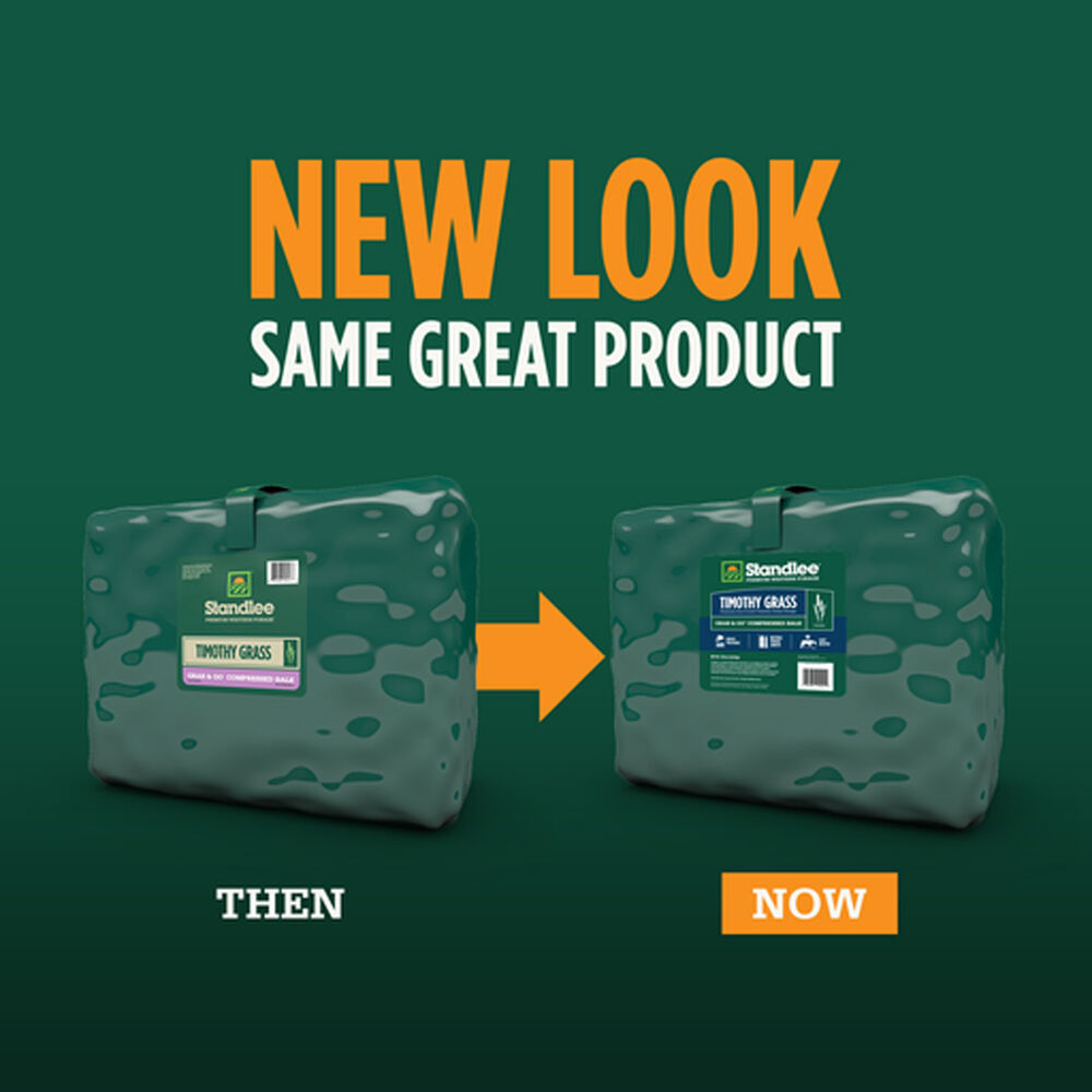 Premium Timothy Grass Grab & Go Compressed Bale | Atwoods