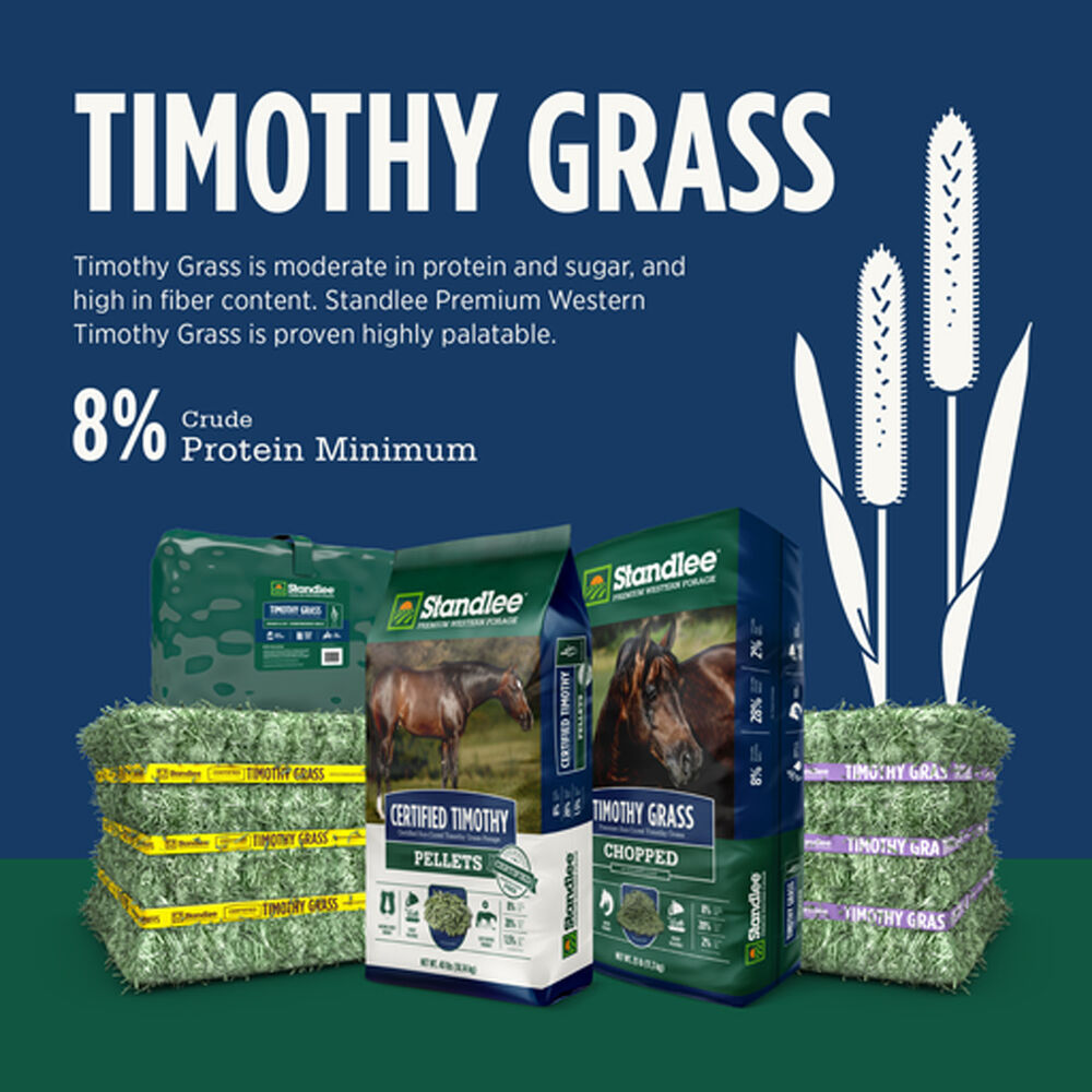 Premium Timothy Grass Grab & Go Compressed Bale | Atwoods