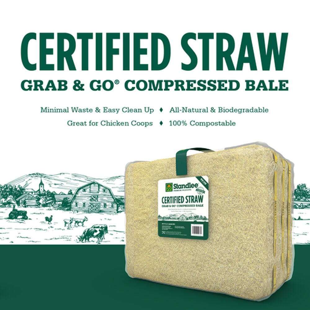 Premium Straw Grab & Go Compressed Bale | Atwoods