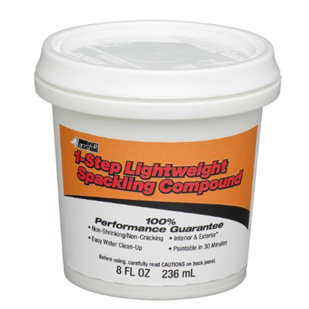 White Ready to Use Spackling Compound 8 oz. | Atwoods
