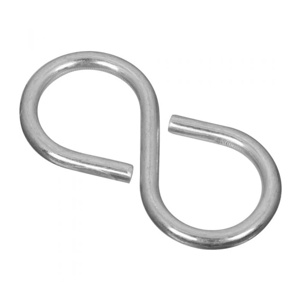 2072 Closed S Hooks in Zinc plated - N121-319 | Atwoods