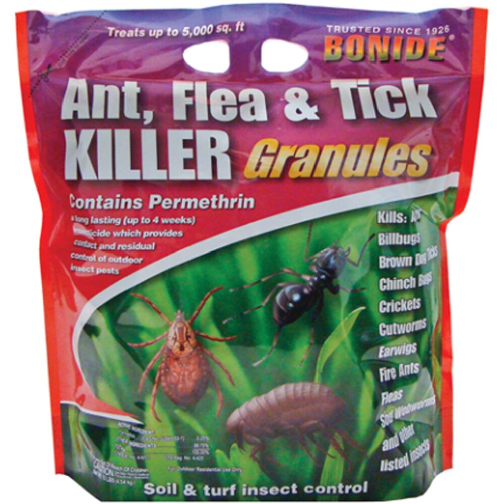 Ant, Flea & Tick Killer- Granules, 10 lb | Atwoods