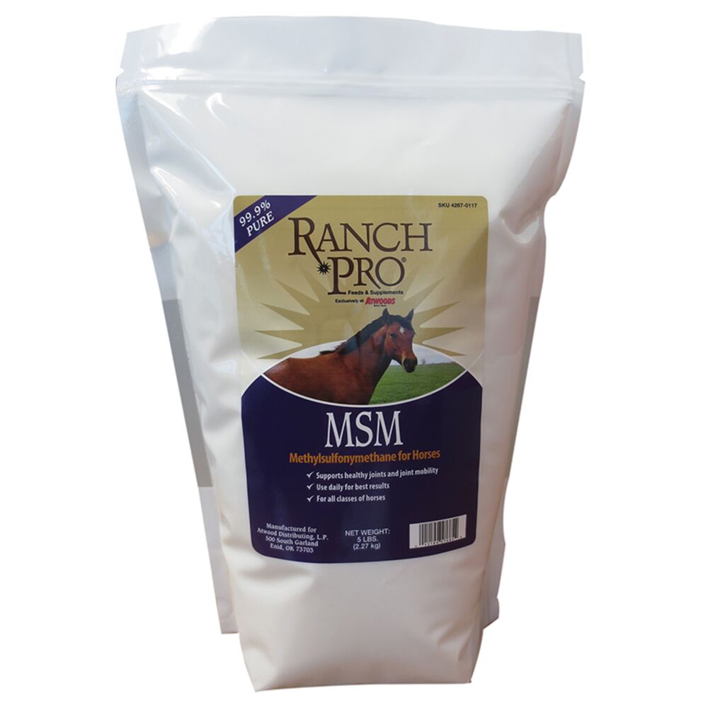 MSM Methylsulfonymethane for Horses, 5lbs | Atwoods