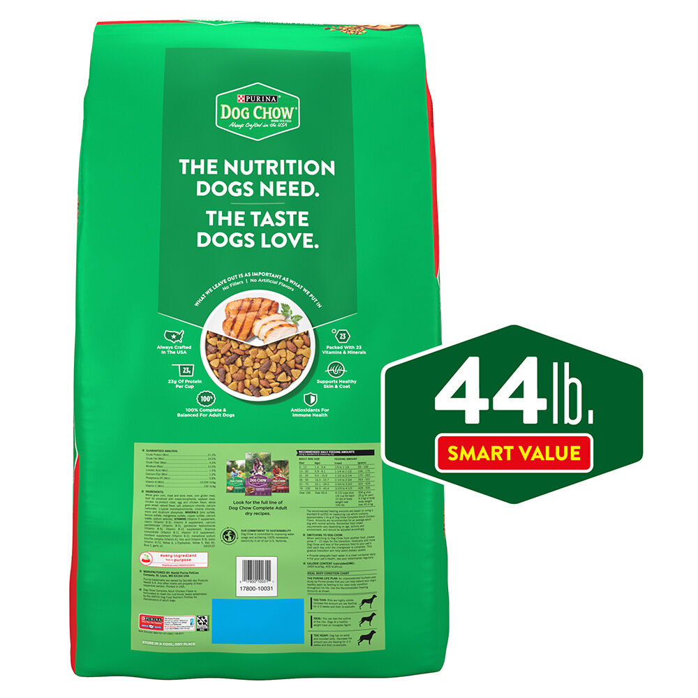 Dog Chow Dry Dog Food, 44 lb | Atwoods