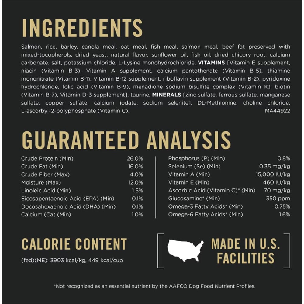 Pro Plan Dry Dog Food- Sensitive Skin and Stomach, Salmon and Rice, 30 ...