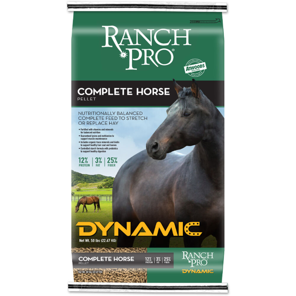 Dynamic Complete Horse Pellets, 50 lbs | Atwoods
