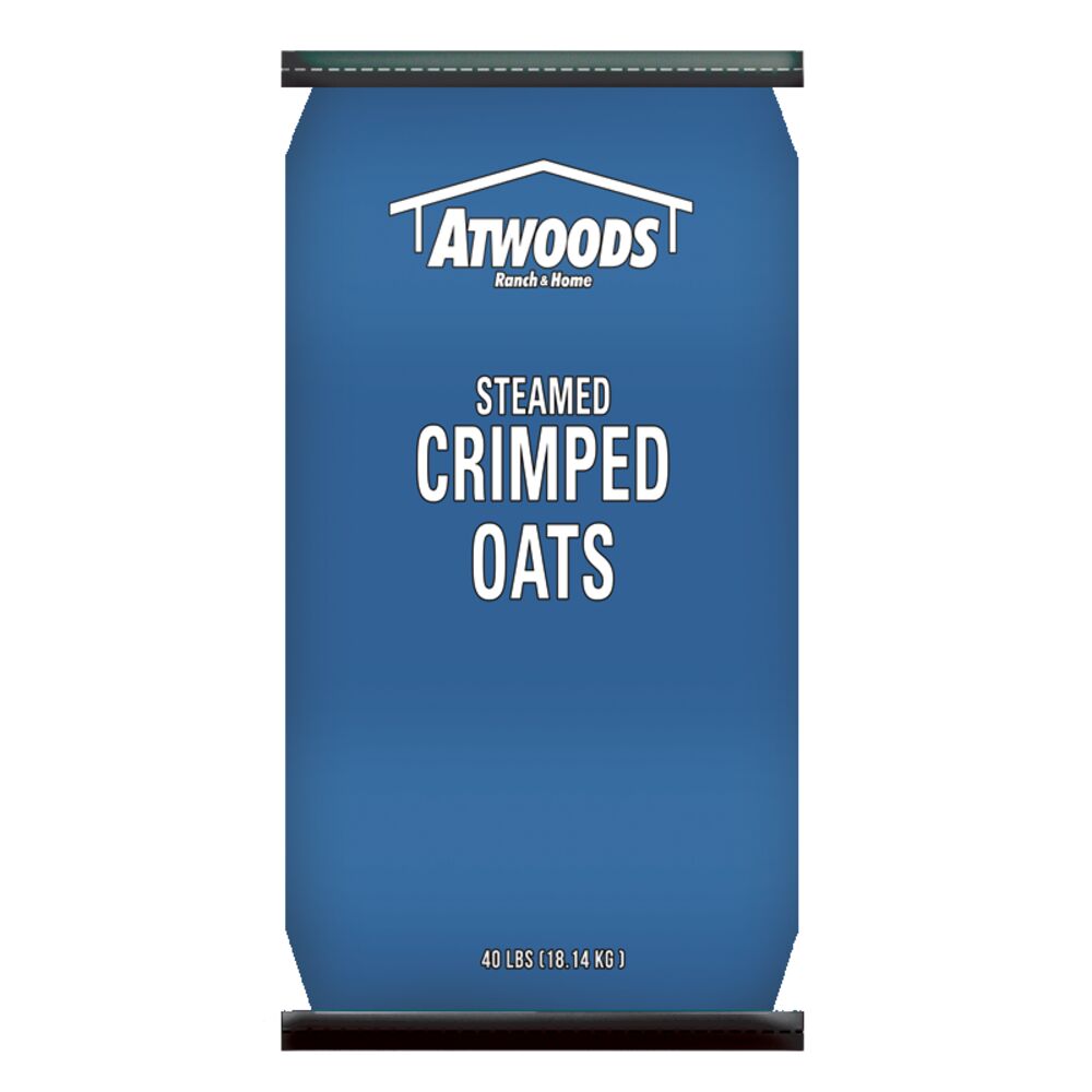 Steamed Crimped Oats, 40 lbs | Atwoods